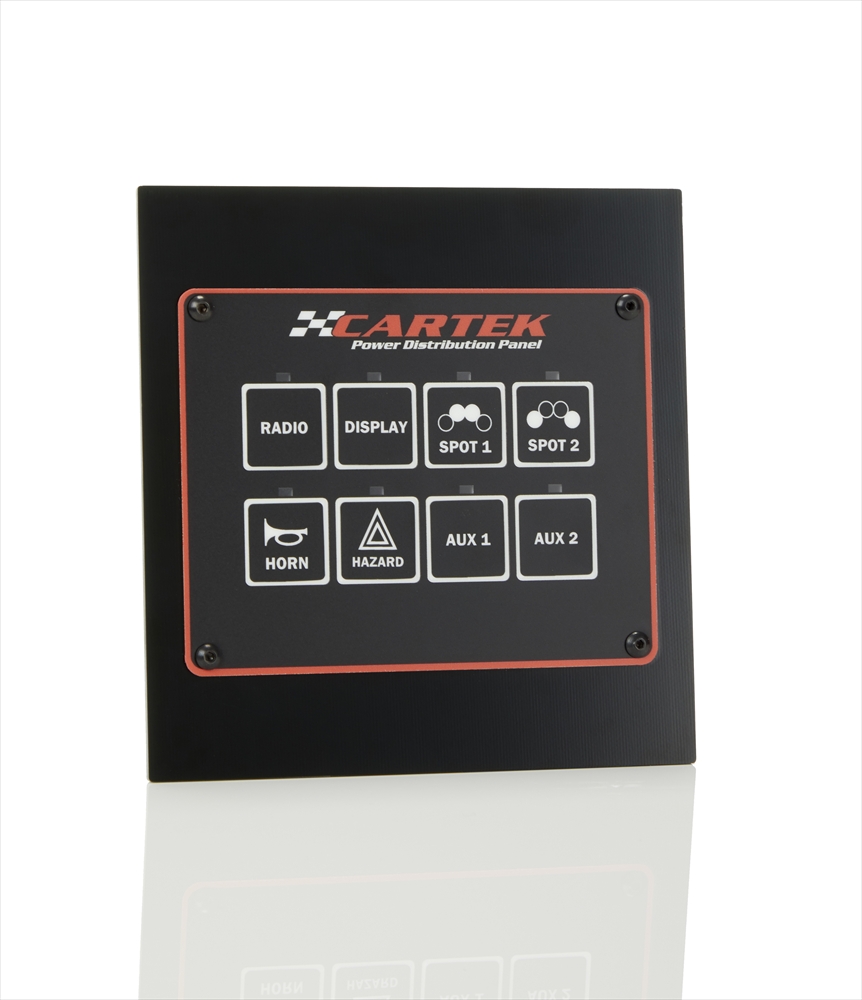 CARTEK 8 Channel Power Distribution Panel - Cartek Automotive ...